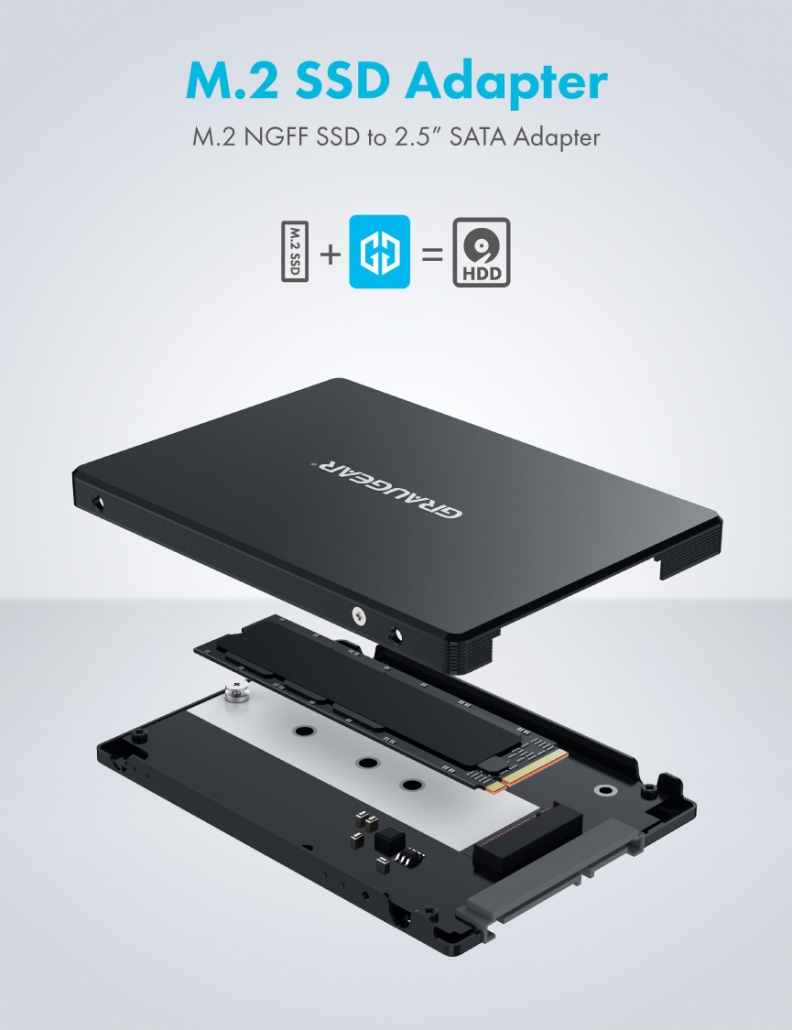 M.2 SSD Adapter - GRAUGEAR