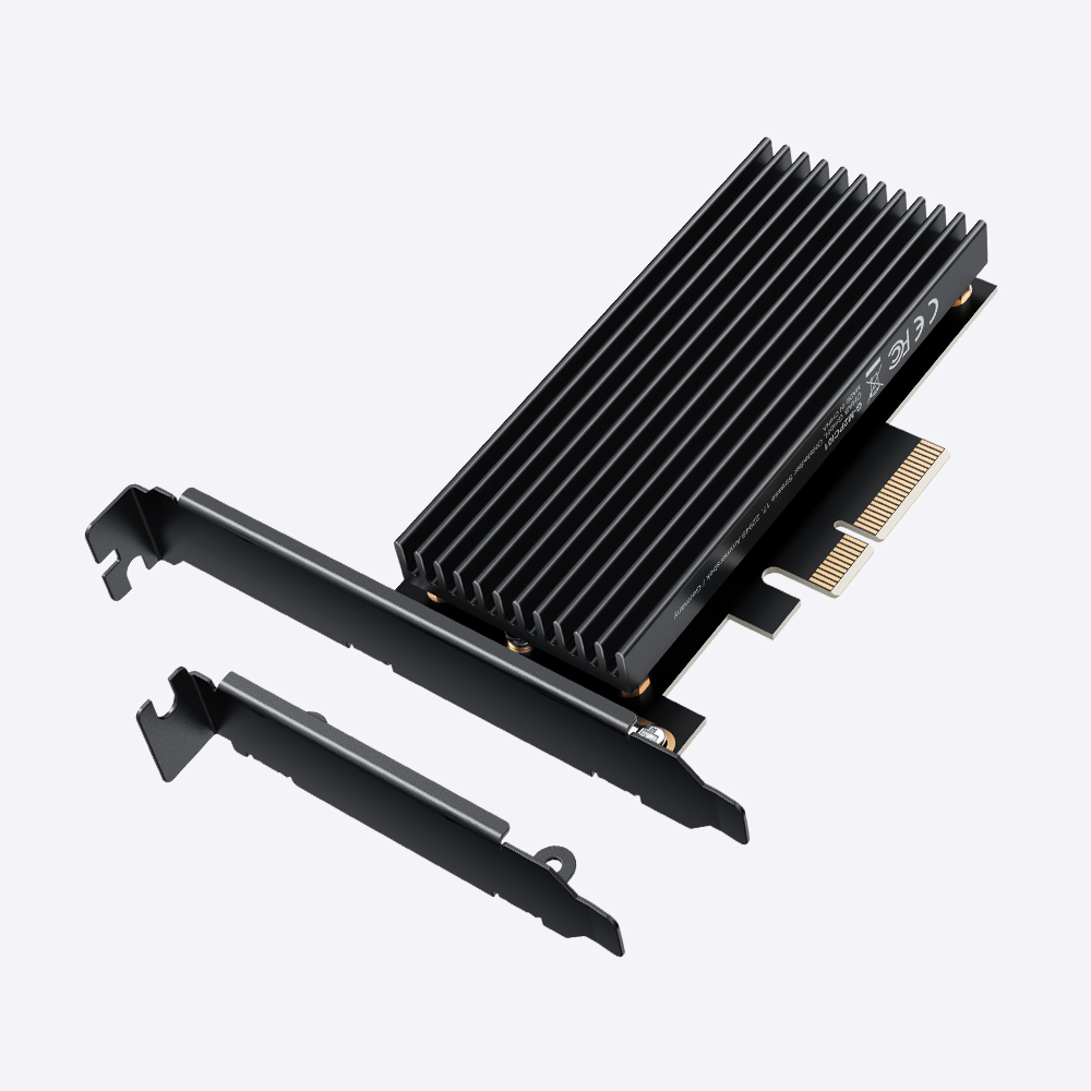 M.2 NVMe PCIe 4.0 Card with heat sink - GRAUGEAR