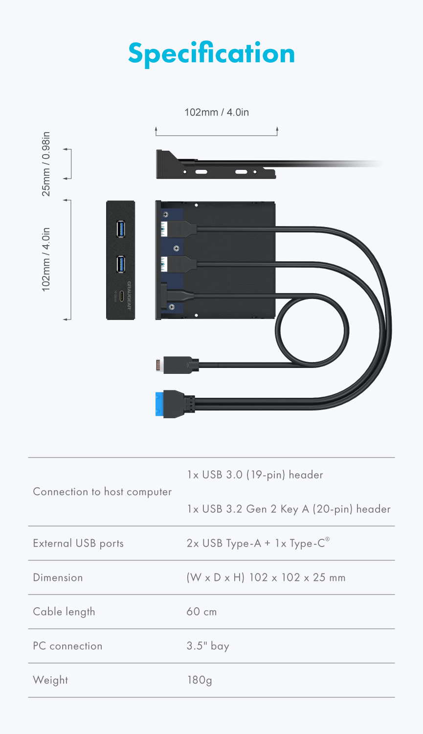 Multi Front Panel - GRAUGEAR