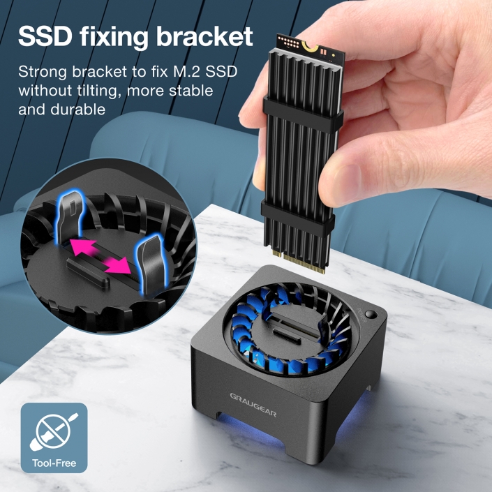 M.2 Docking Station - GRAUGEAR